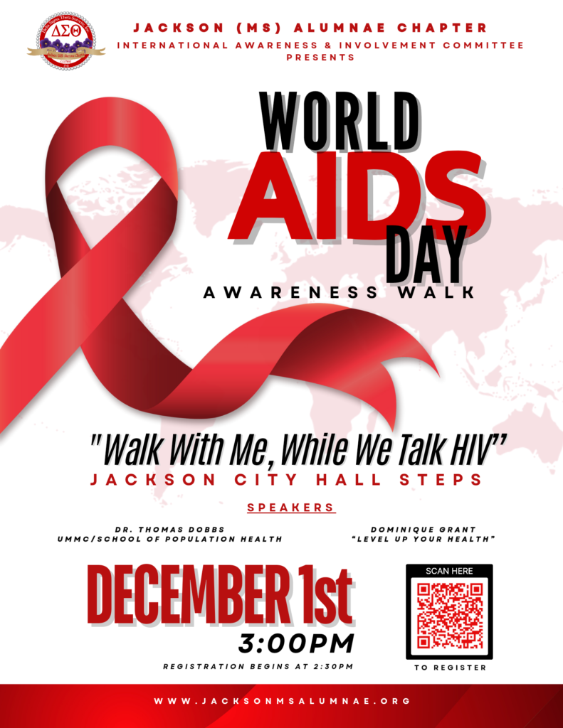 World AIDS Day Awareness Walk - Jackson (MS) Alumnae Chapter