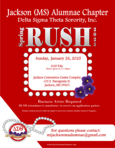 Membership Intake - Jackson (MS) Alumnae Chapter
