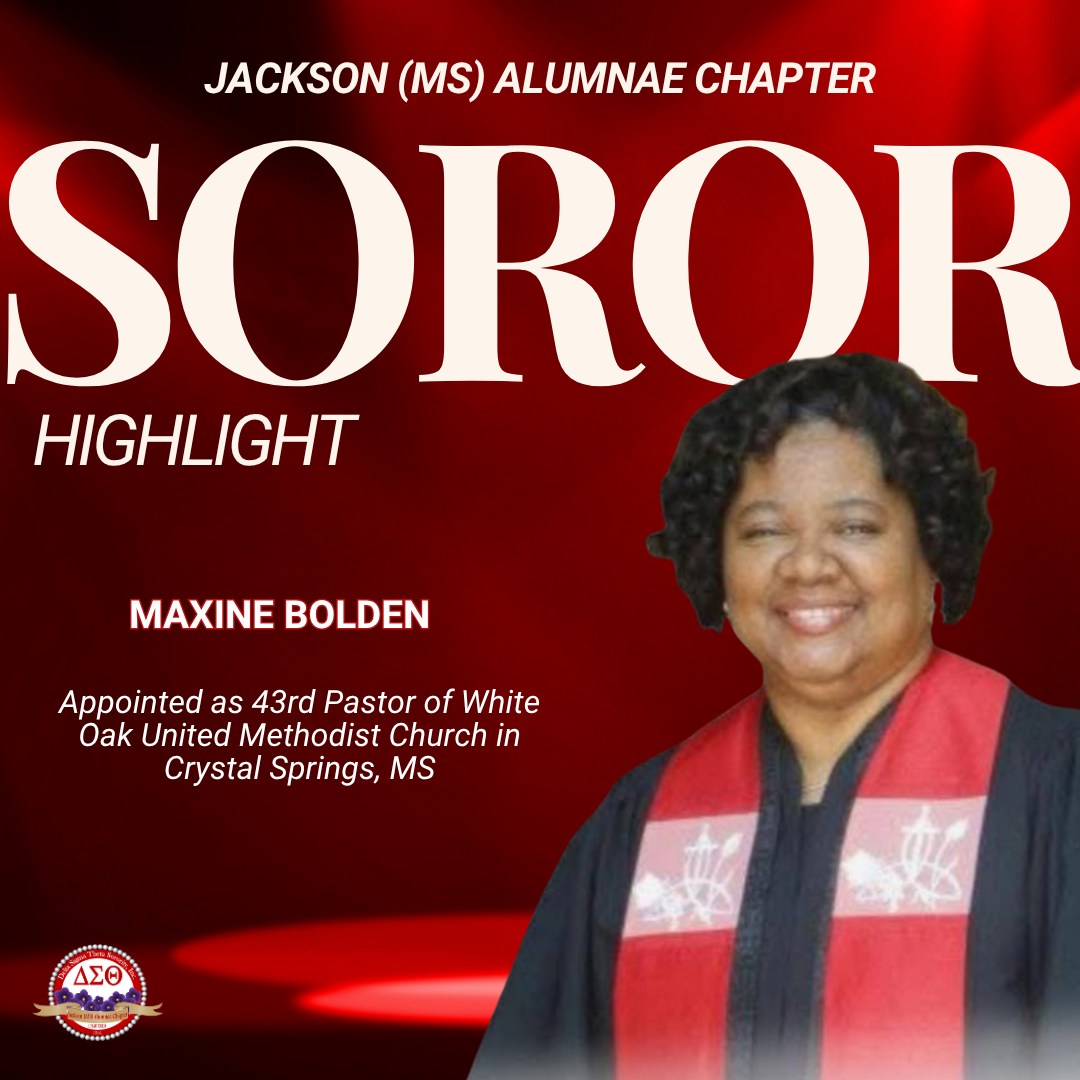 Member Highlight: Maxine Bolden - Jackson (MS) Alumnae Chapter